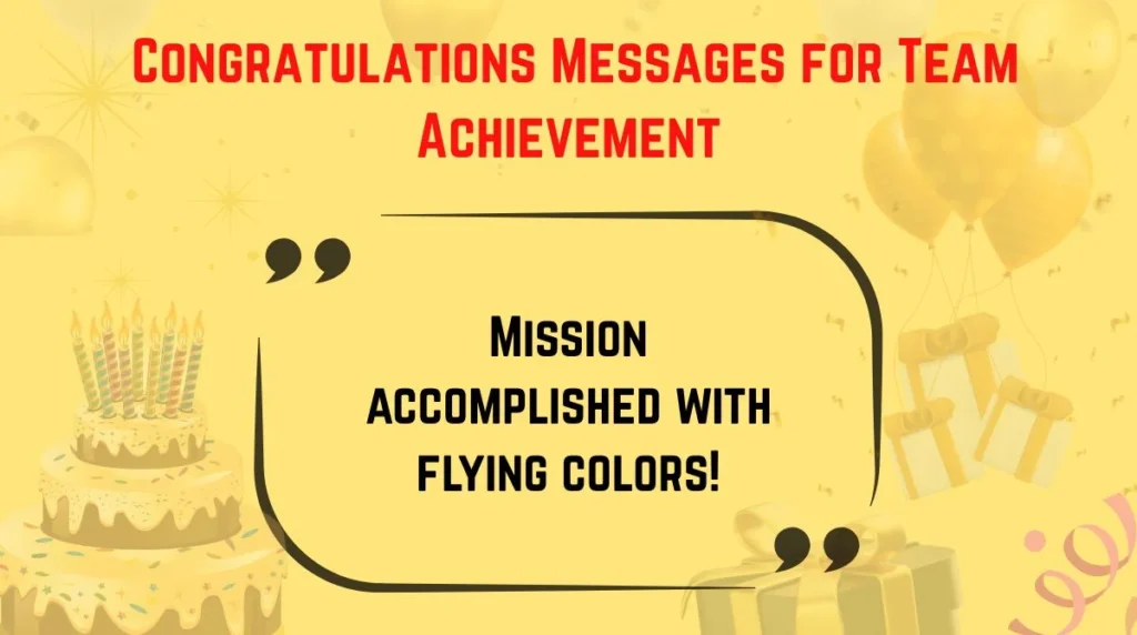 🎉 182+ Congratulations Messages for Team Achievement – Celebrate Wins ...