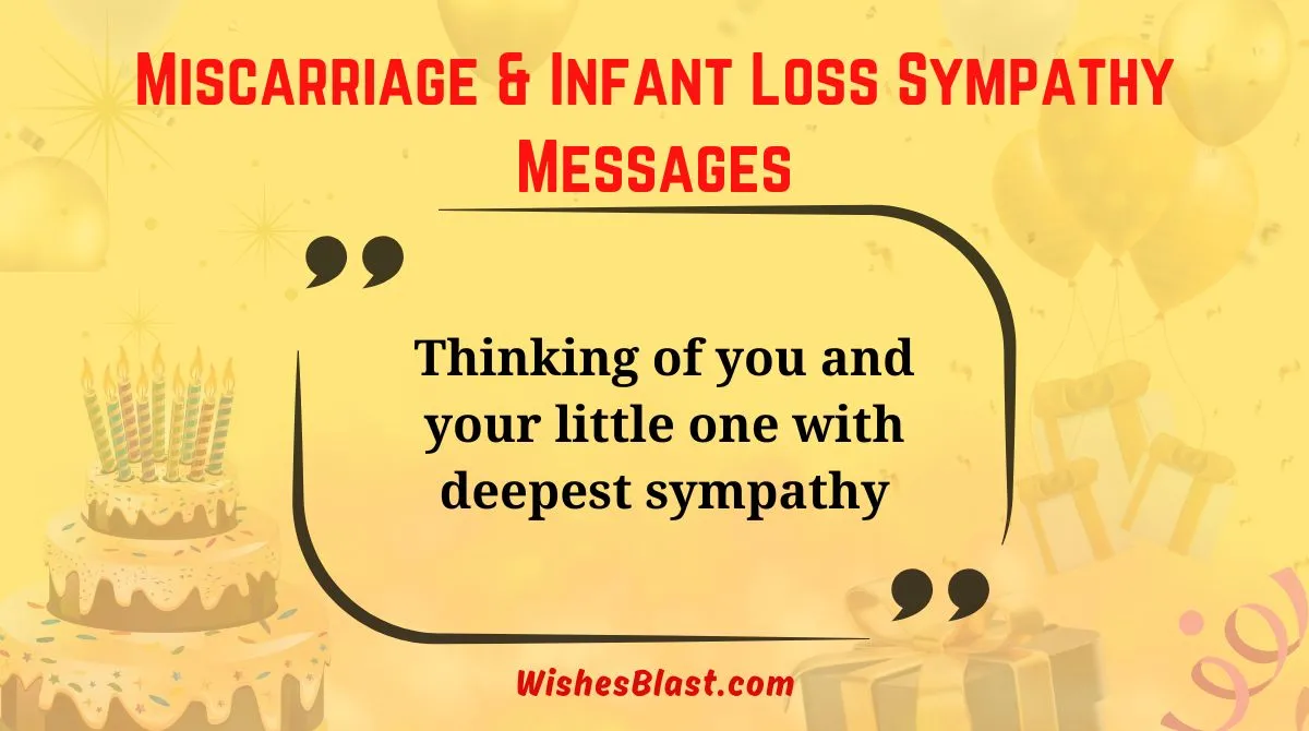💔 178+ Miscarriage & Infant Loss Sympathy Messages - wishesblast.com